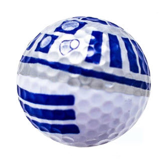 Buy Novelty R2-D2 Golf Ball – AnyGolfBalls